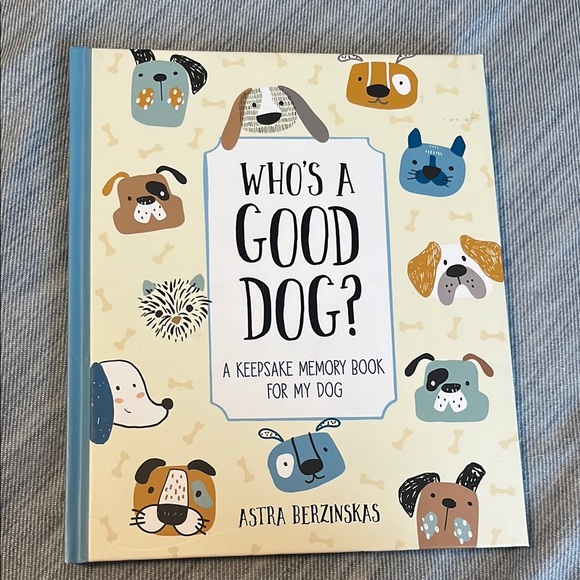 Other | Whos A Good Dog Keepsake Memory Book | Poshmark